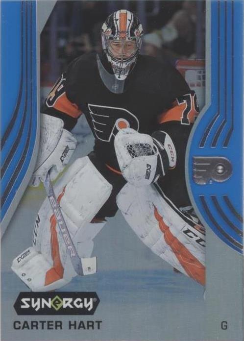 2019-20 Upper Deck Synergy - Veterans Carter Hart #8 Blue for sale ...
