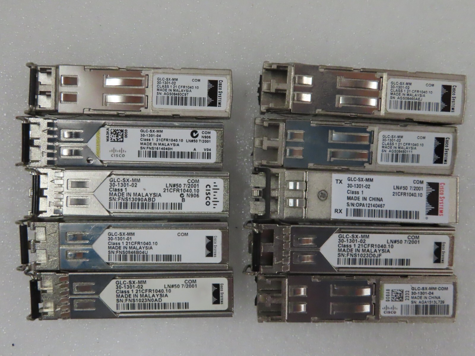 GLC-SX-MM GE SFP LC CONNECTOR SX TRANSCEIVER | eBay