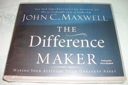 The Difference Maker by John C. Maxwell (2-CDs Audiobook, 2006, Abridged) NEW! 9781480553682| eBay