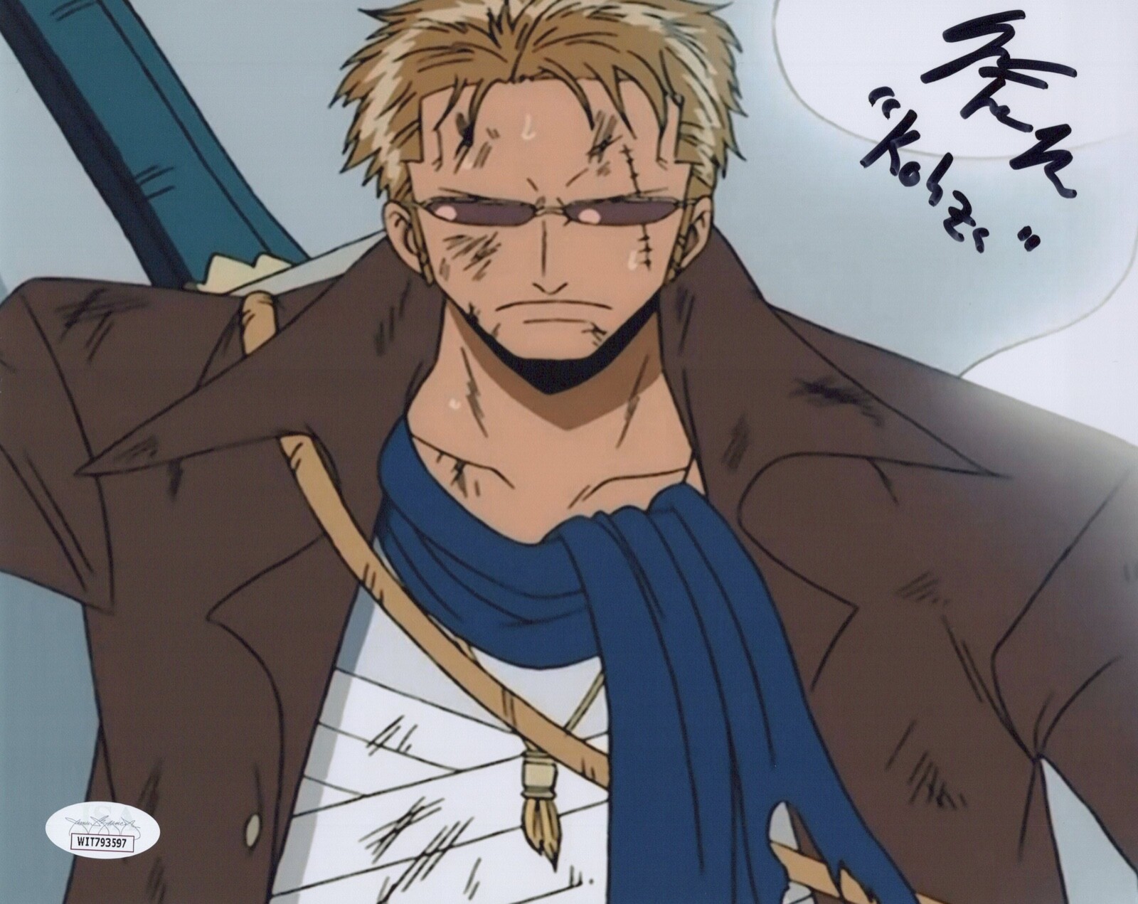 JONATHAN TODD ROSS Signed ONE PIECE Kohza 8x10 Photo Autograph JSA COA ...