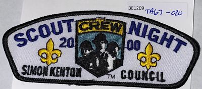 Boy Scout Simon Kenton Council 2000 Scout Night with the Crew TA-67 | eBay