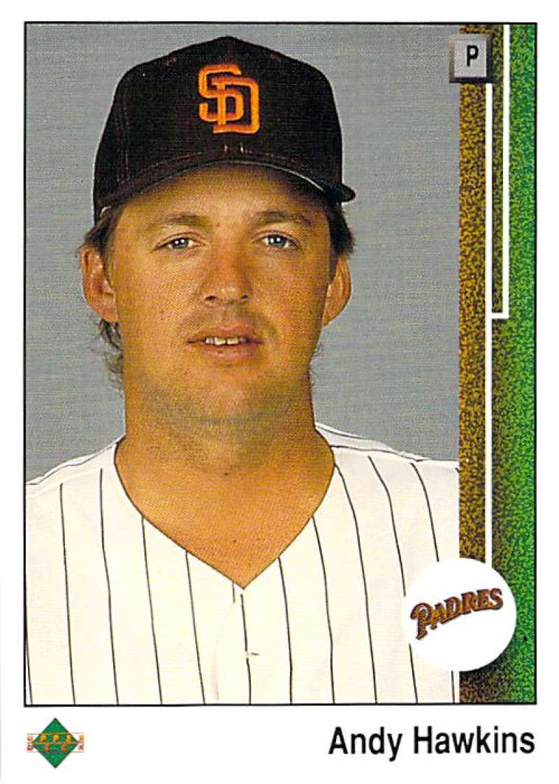 1989 Upper Deck #495 Andy Hawkins Padres | eBay