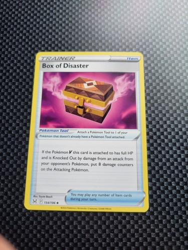Pokémon TCG Lost Origin Box Of Disaster 154/196 Regular Uncommon ...