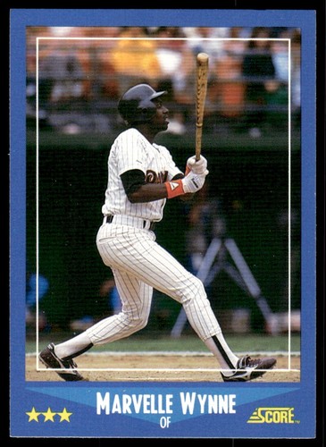 1988 Score Baseball Card Marvell Wynne San Diego Padres #209 | eBay