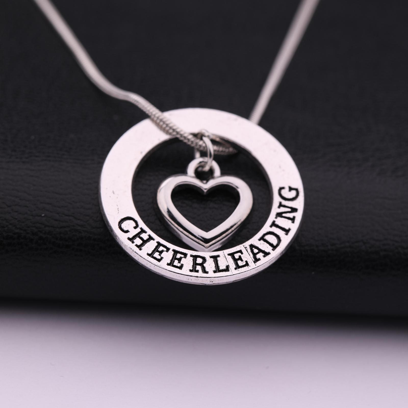 Cheerleading Pendant Cheer Cheerleader Necklace Gifts Jewelry for Girls ...