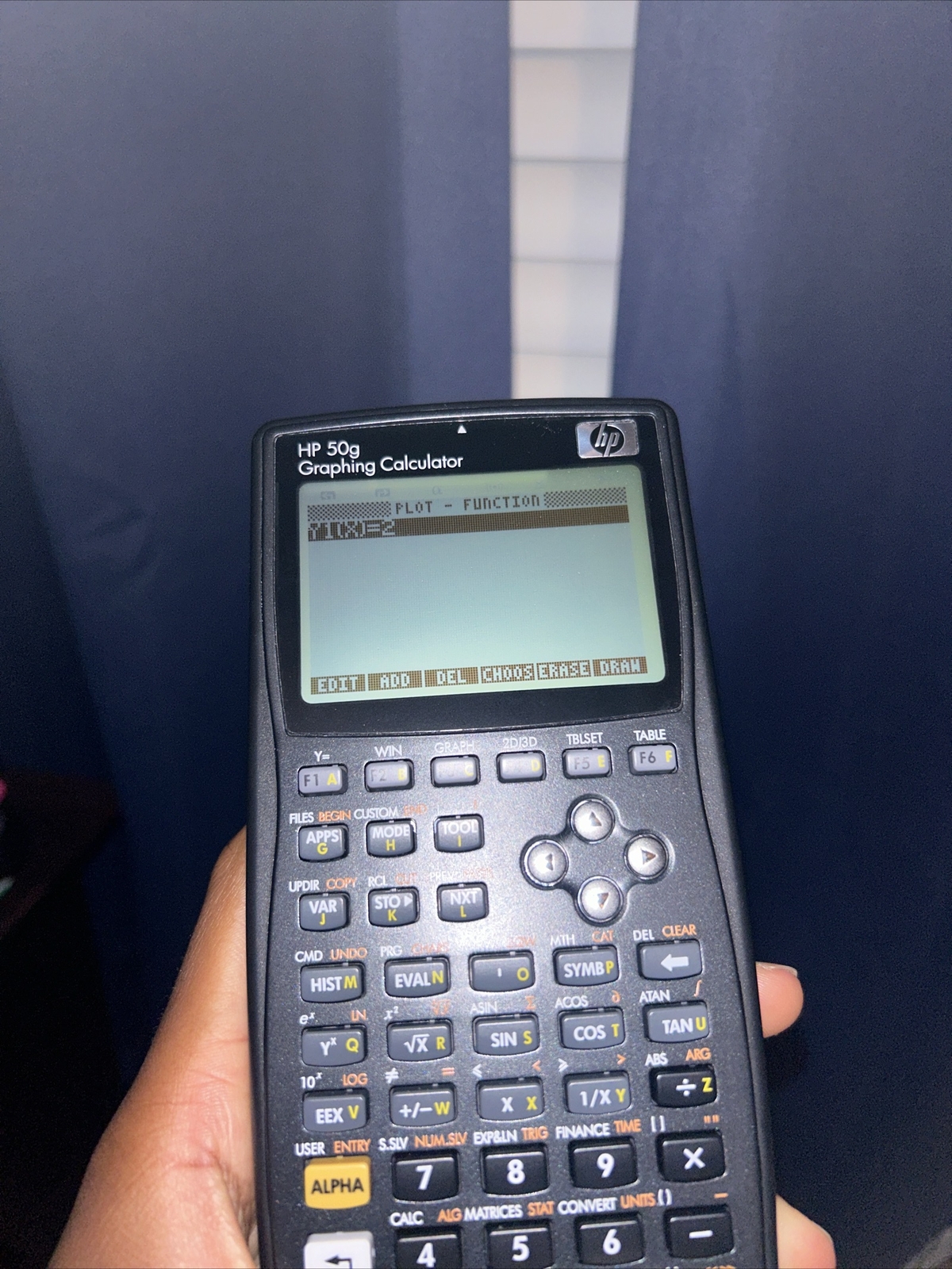 HP 50g Hewlett Packard Graphing Calculator With cable and No Case ...