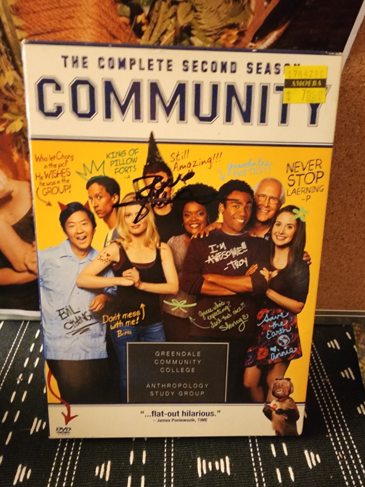 Signed Community: DVD Complete Second Season By Dino Stamatopoulos ...