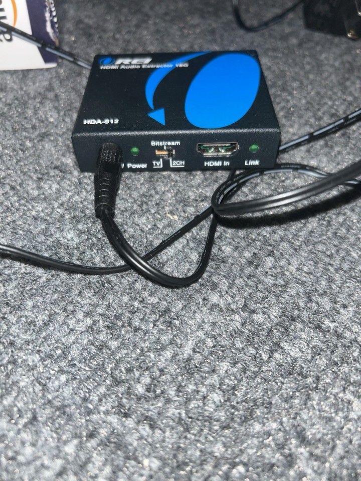 OREI HDA-912 4K 60Hz 18G HDMI 2.0 Audio Converter Extractor - SPDIF + 3 ...