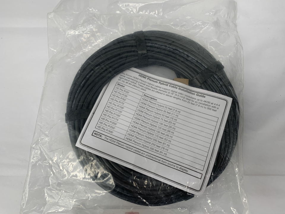 Extron 26-726-100 Rev. B HD Pro P/100 HDMI Premium High Speed Optical ...