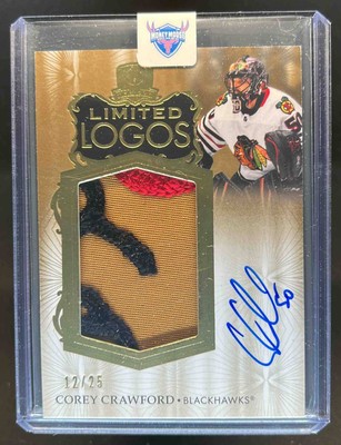 2023-24 UD The Cup Corey Crawford Limited Logos Patch Auto #12/25 | eBay