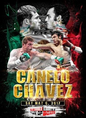Canelo Alvarez vs Chavez Jr Boxing poster 4LUVofBOXING JCC new | eBay