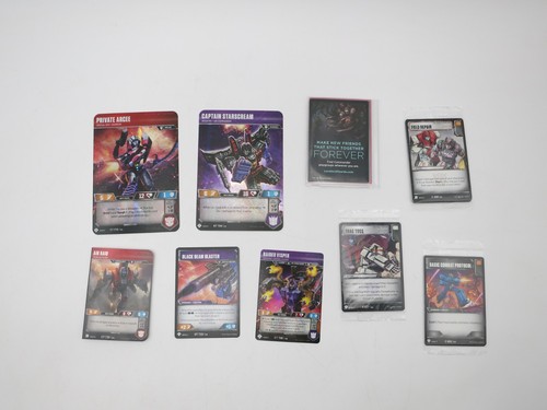 VINTAGE TRANSFORMER WAVE 2 3 TCG LOT SOME UNOPENED TRADING CARDS GAME ...