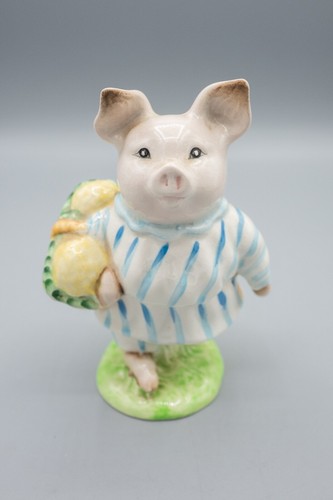 Beatrix Potter, Little Pig Robinson – Pig Holding Basket BP-2A Beswick ...