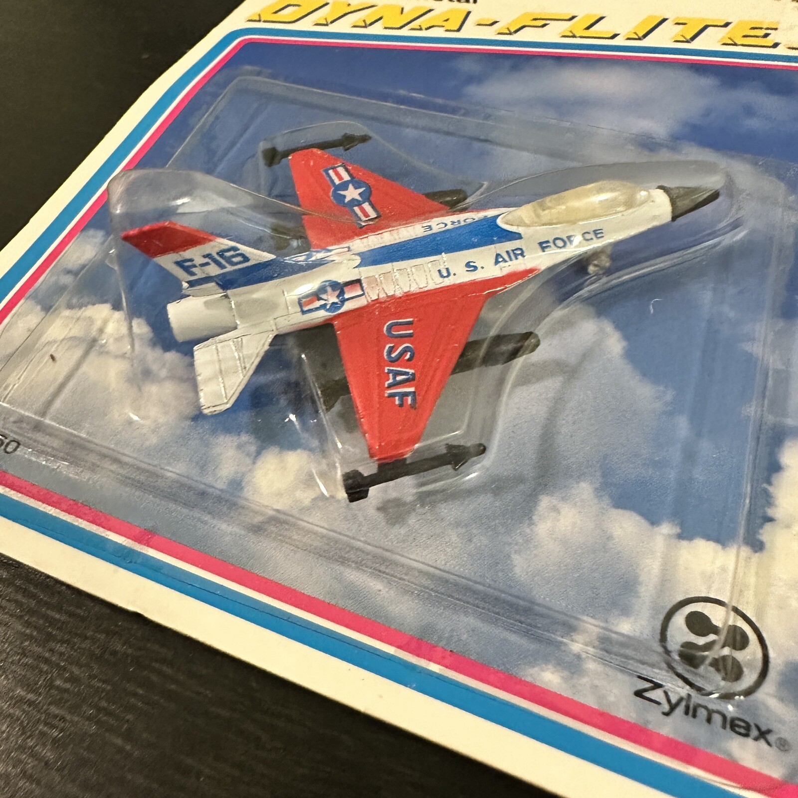 ZYLMEX Dyna-Flites USAF F-16 Fighter Jet Plane Die Cast Metal #29360 ...