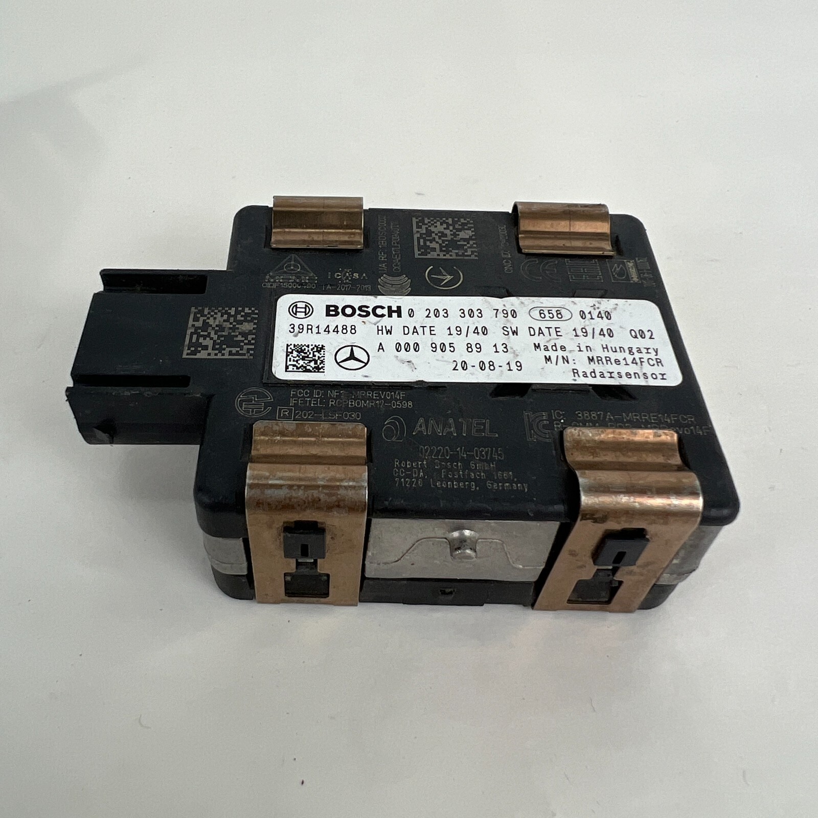 2020 - 2023 Mercedes C CLA GLE Radar Cruise Control Distance Sensor ...