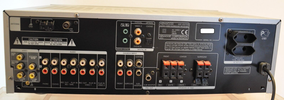Kenwood Audio / Video-Mehrkanal-Receiver KRF-V5070D | eBay