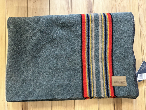 NWT Pendleton Yakima Camp Throw Blanket; Green Heather | eBay