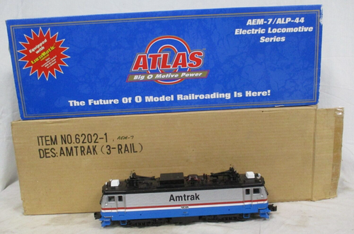 Atlas Big O Motive 6202-1 Amtrak 908 Aem-7 Electric Engine Locomatic ...