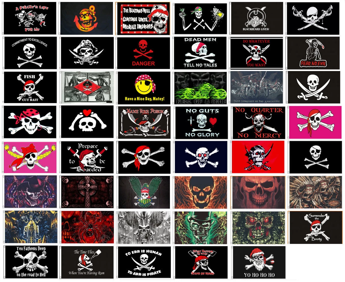 Historical Pirate Flags
