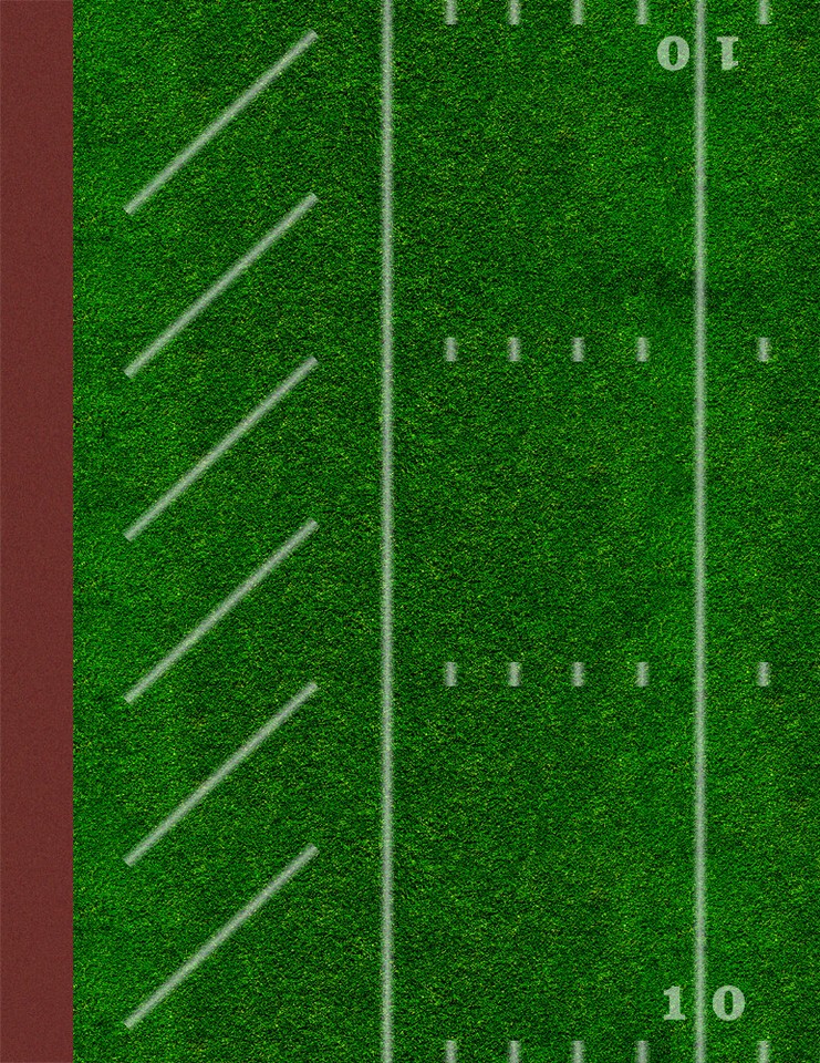 HO Scale Football Field Model Train Scenery Sheets – Two Sizes ...