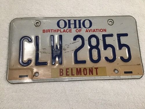 Vintage Expired Ohio License Plate | eBay