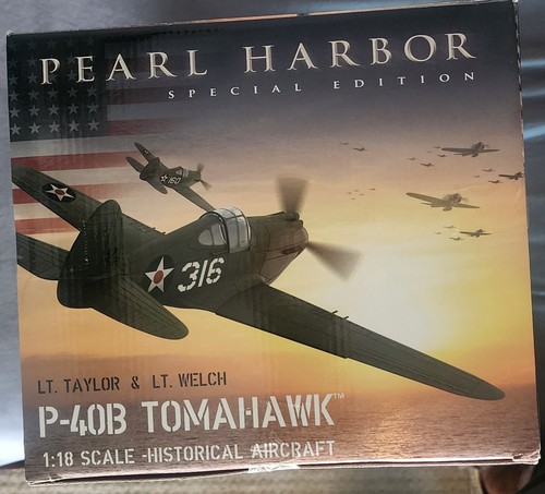 TUS Ultimate Toy Soldier P-40B Tomahawk Pearl Harbor Airplane Scale 1: ...