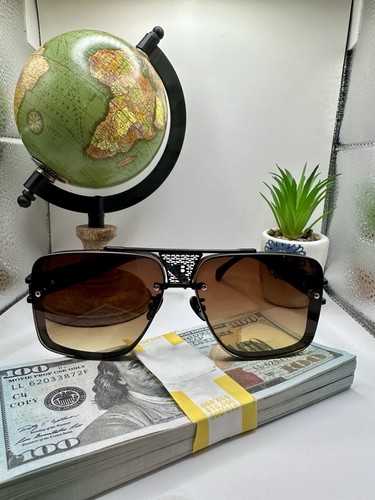 Bugatti black metal frame. Dark lens. | eBay
