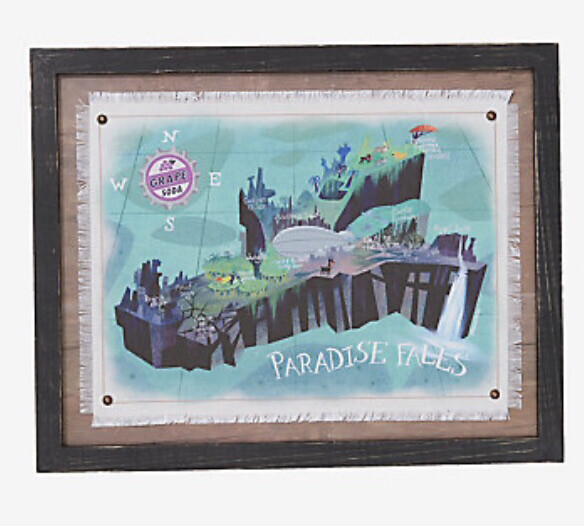 Up Paradise Falls Poster