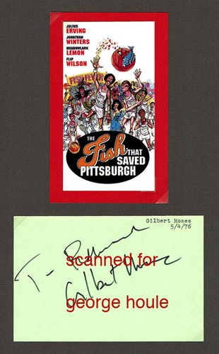 GILBERT MOSES - SIGNED - DIRECTOR - ROOTS - LAW & ORDER - FREE SOUTHERN ...