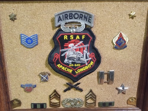 R.S.A.F apache longbow original patch and pins | eBay