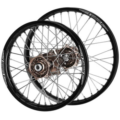 Talon Kawasaki KX250F 21-24 KX450F 19-25 21"/19" Mag/Black Wheel Set ...