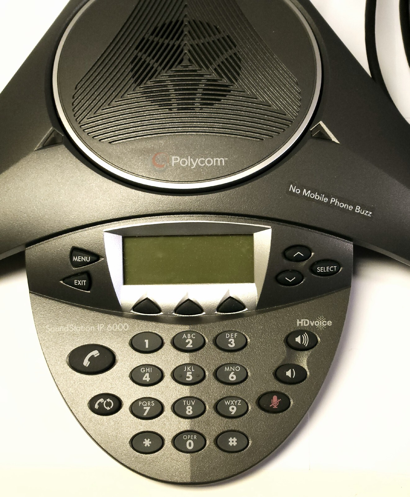 POLYCOM IP 6000 2200 15600 001 Soundstation IP6000 POE Conference Phone ...