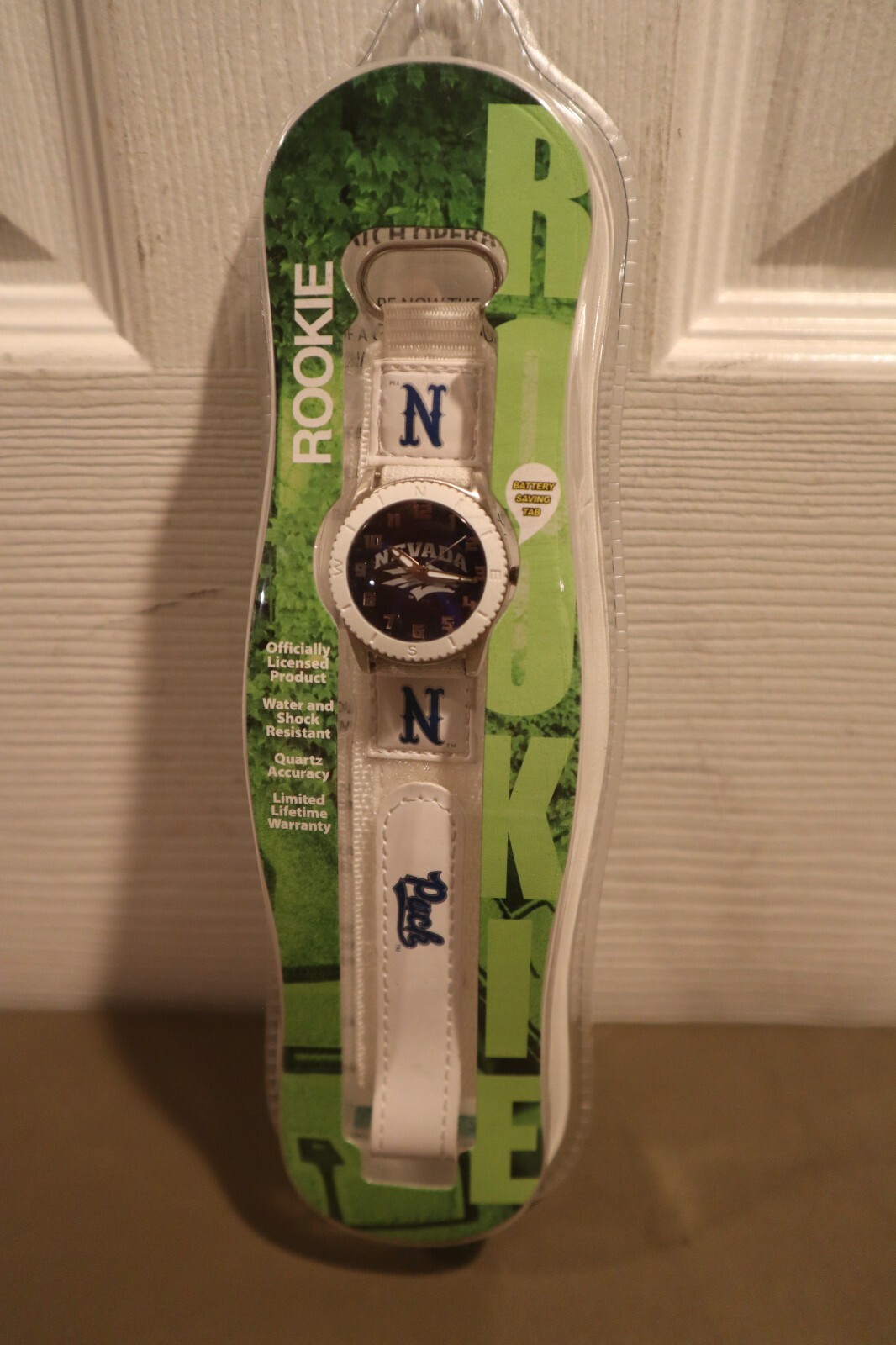 NEW - University of Nevada at Reno Wolf Pack Unisex White Watch Game ...