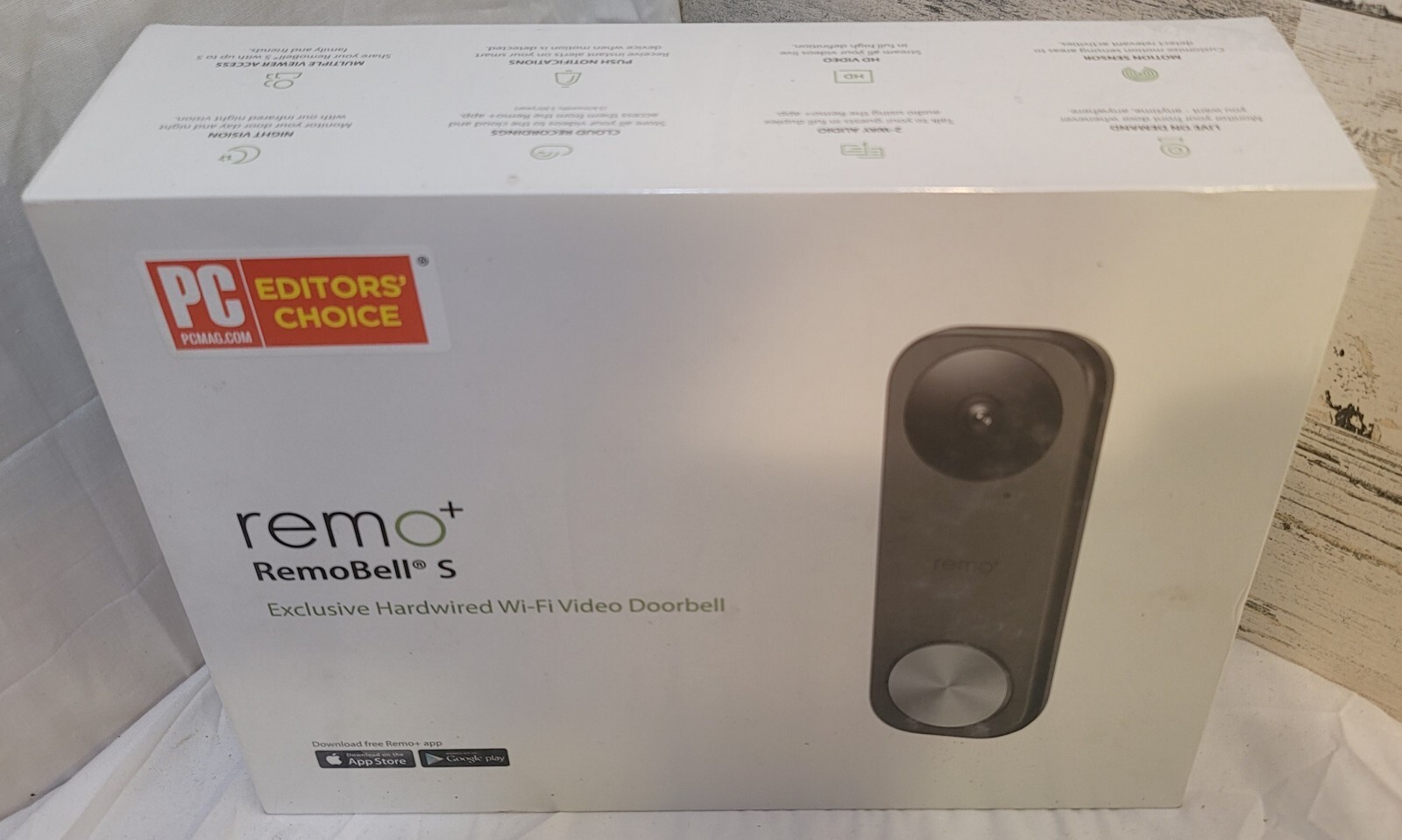 Remo+ RemoBell S Video Doorbell Peephole Camera for sale online | eBay