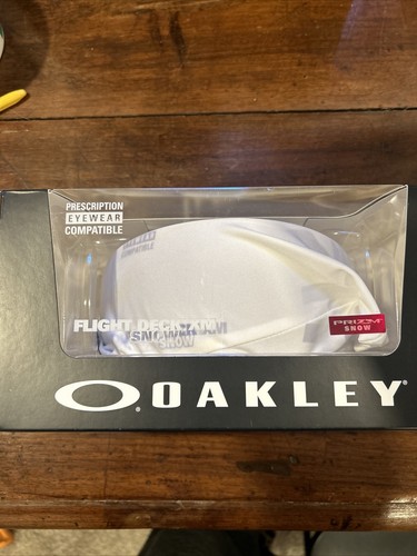Oakley Flight Deck Xm Matte White Frame Prizm Rose Lens Goggles Goggle ...