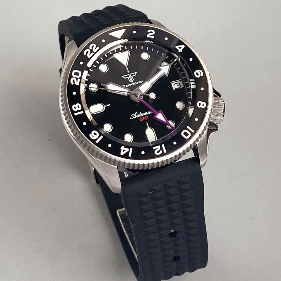 83.6g 37mm SKX Sapphire 20ATM Dive GMT WristWatch NH34 Movement Diver ...