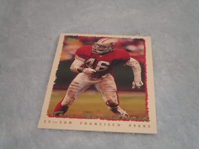 San Francisco 49ers Tim McDonald Topps Trading Card 1995 #313 | eBay