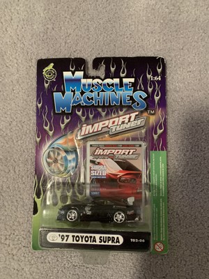 NEW Muscle Machines SS Tuner 1997 Toyota Supra 1:64 scale Green | eBay