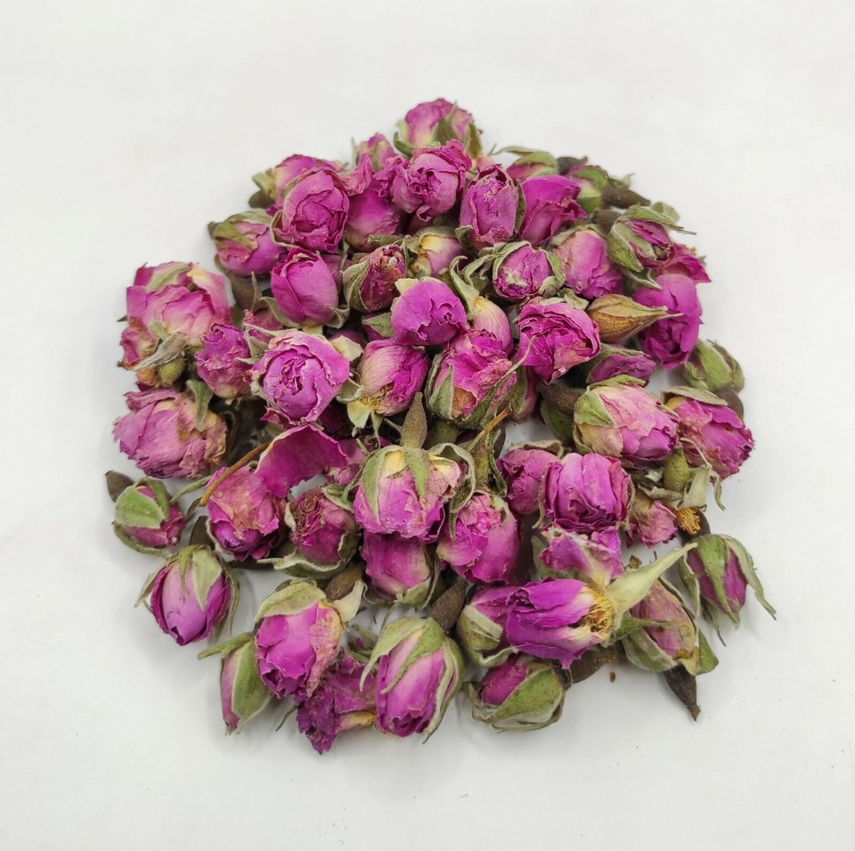 Dried Edible Damask Rose Buds 40g - 1.95Kg | Rosa × Damascena | eBay
