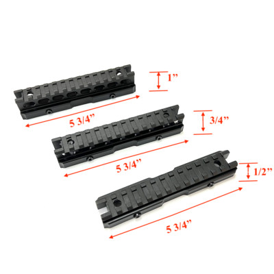 1'' Low/ Medium/ High Profile Riser Scope Mount for Scope/ACOG ...