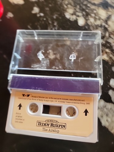 Teddy Ruxpin 1985 1986 The Airship WOW Double Sided Cassette Tape | eBay