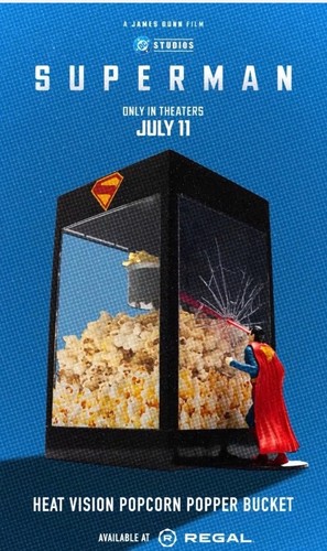 NEW Superman Popcorn Bucket Regal Exclusive IN HAND Ships Fast | eBay