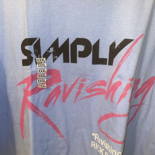 WWE Mens T-Shirt XXXL Simply Ravishing Rick Rude WWF Wrestling Muscle ...