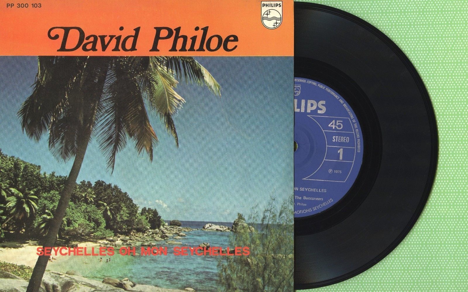 DAVID PHILOE / Oh Mon Seychelles PHILIPS PP 300 103 Press Seychelles ...