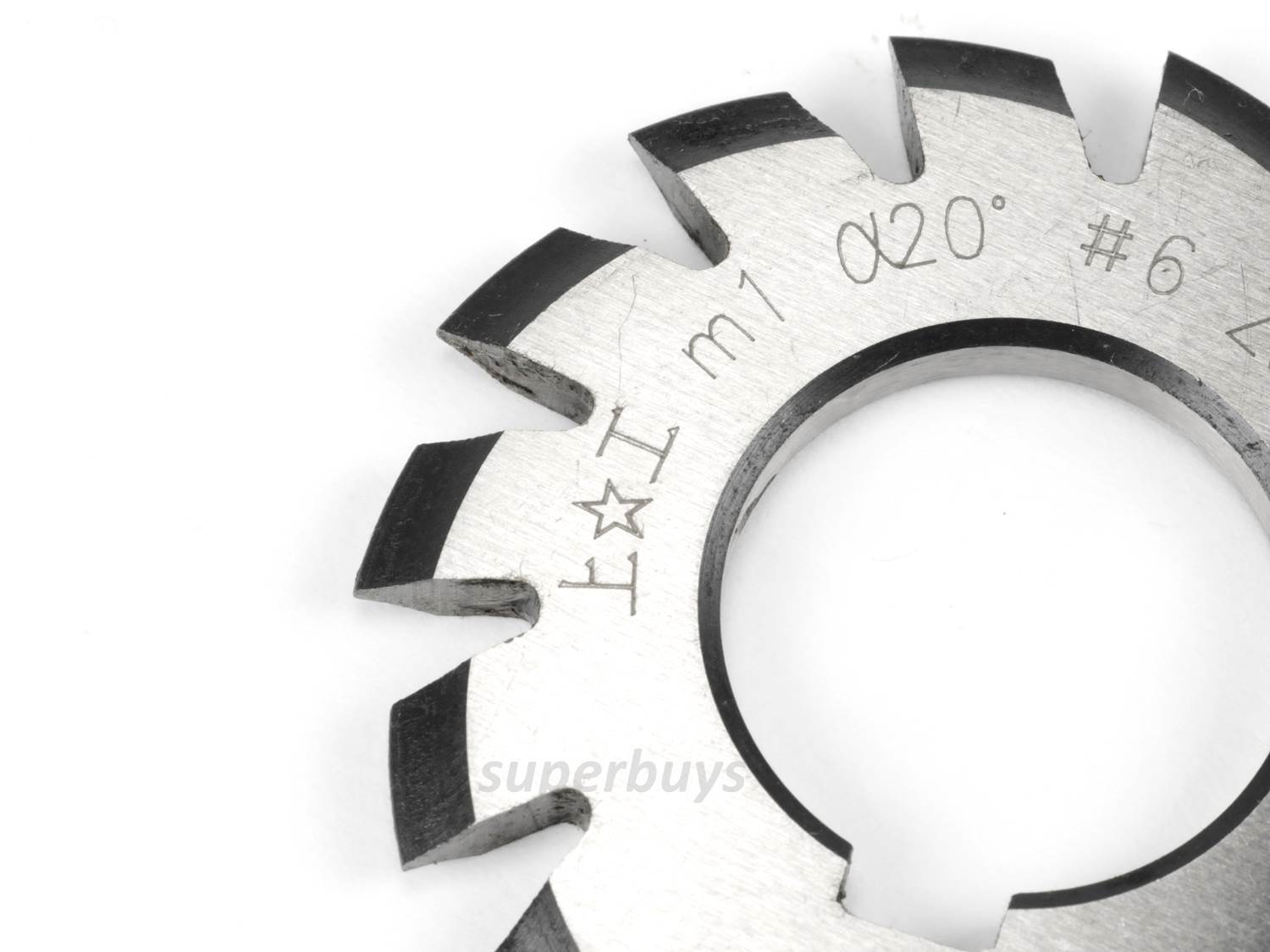 M1 No.6 20 Degree HSS Involute Module Gear Cutter Rack Milling Lathe ...