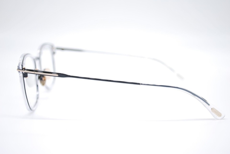 NEW TOM FORD TF 5694-B 001 CLEAR BLUE BLOCK AUTHENTIC EYEGLASSES FRAMES ...