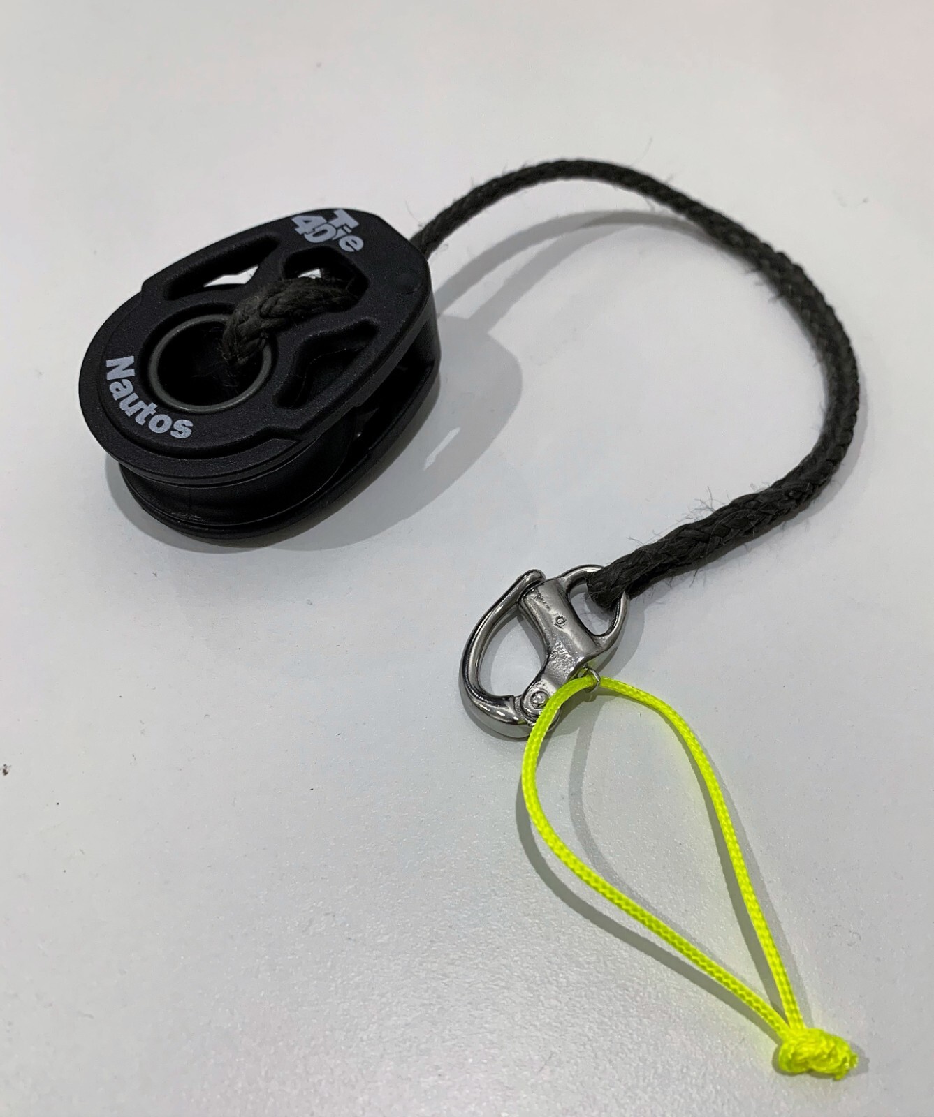 Optimist Mainsheet Extender Holt Nautos 40 Tie Rope Block and Snap | eBay UK