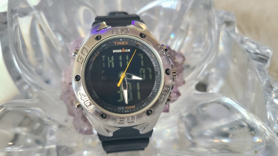 Timex Ironman Men T56371 Stranger Than Fiction 43mm Quartz Ana Digi ...