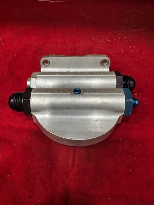 Peterson Aluminum Oil Filter Remote Mount NASCAR 3422 | eBay