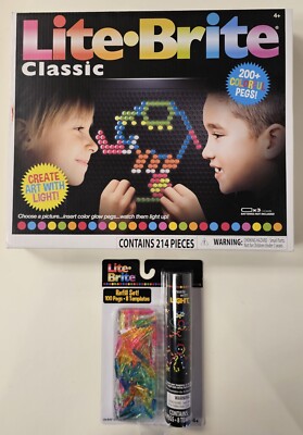 Lite Brite Classic And Refill Set | eBay